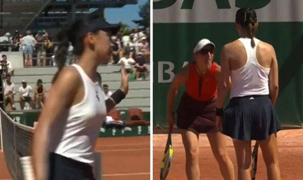French Open match marred after angry row and handshake snub
