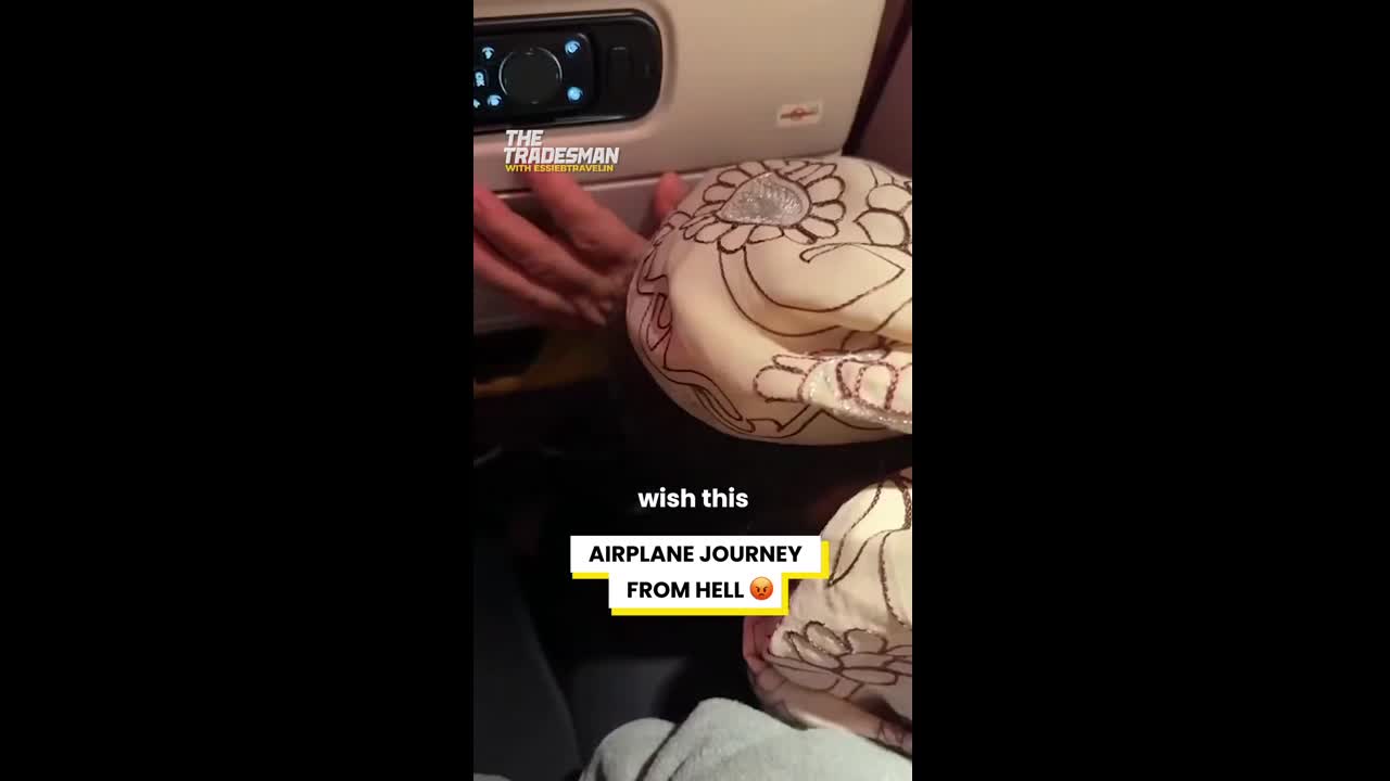 Airplane journey from hell