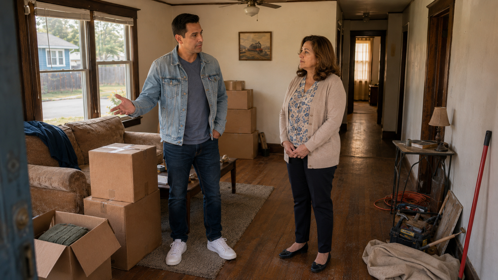 He inherited the house, then discovered what his family hid