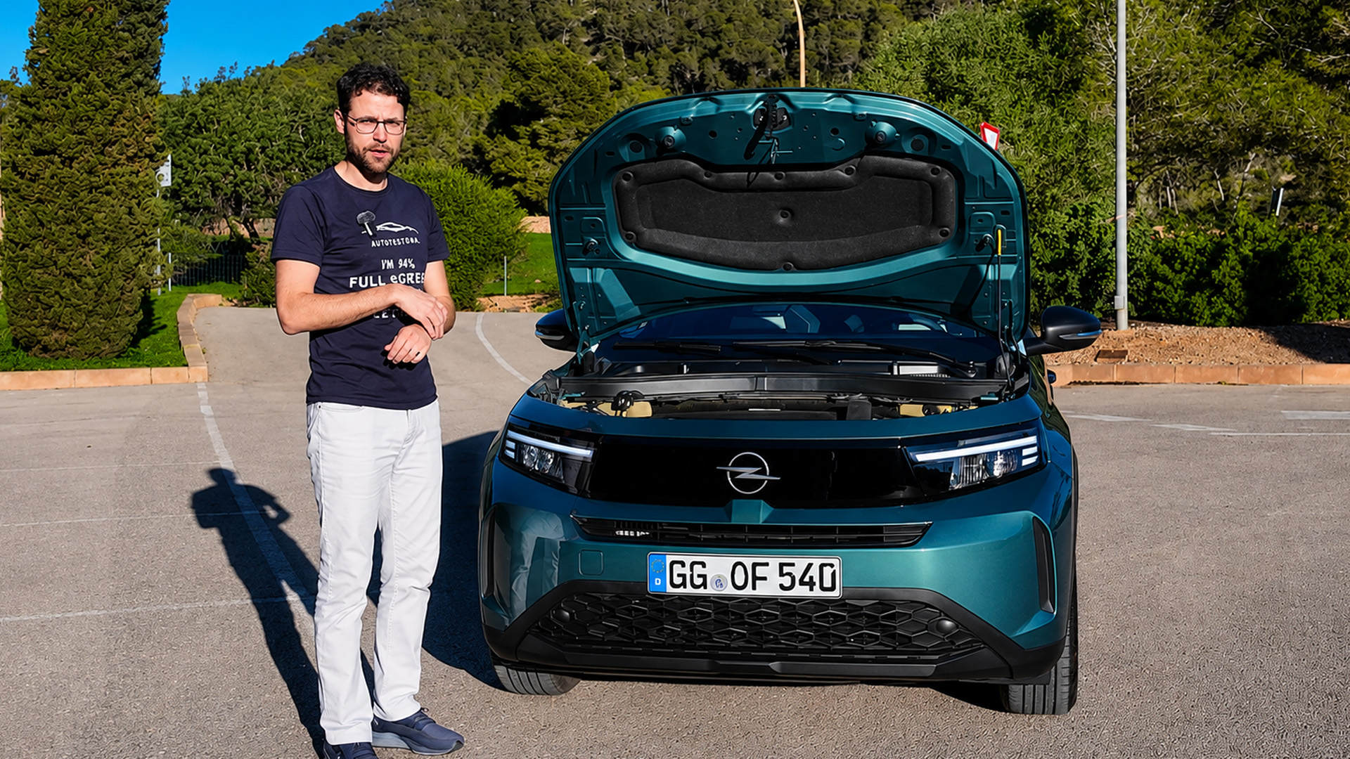Opel Frontera mit einer minimalistischeren Front