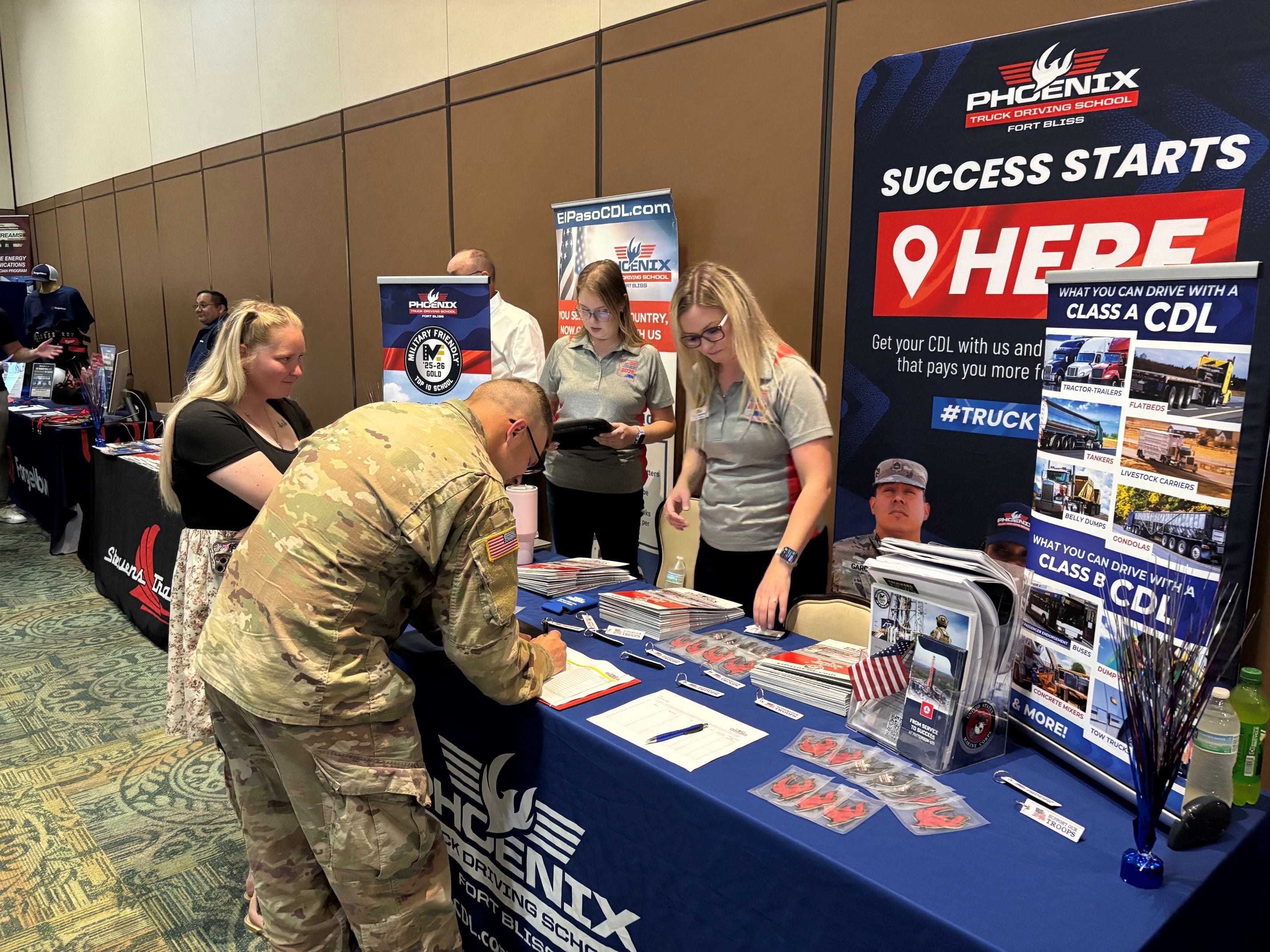 Fort Bliss job fair helps soldiers find new careers after military life