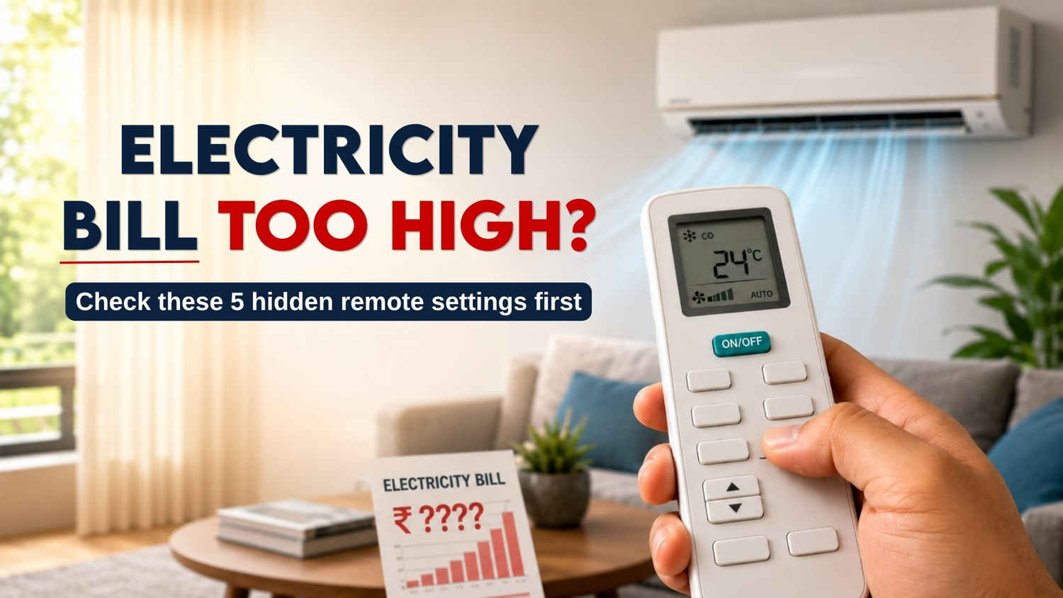 Electricity bill too high? Before blaming your AC, check these 5 hidden ...
