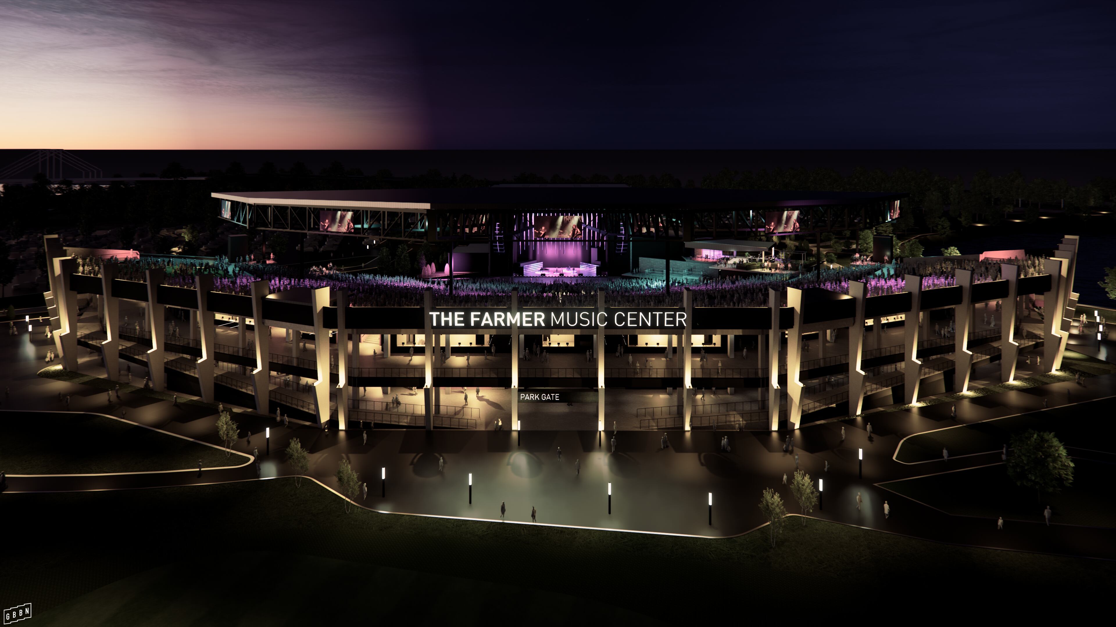 New renderings show updates to Farmer Music Center