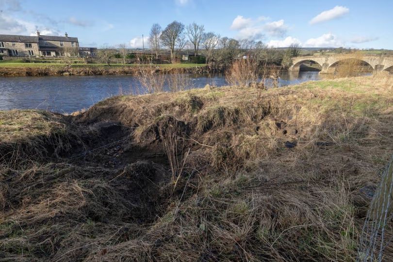 Tributes left at scene where 12-year-old boy drowned in River Ribble ...