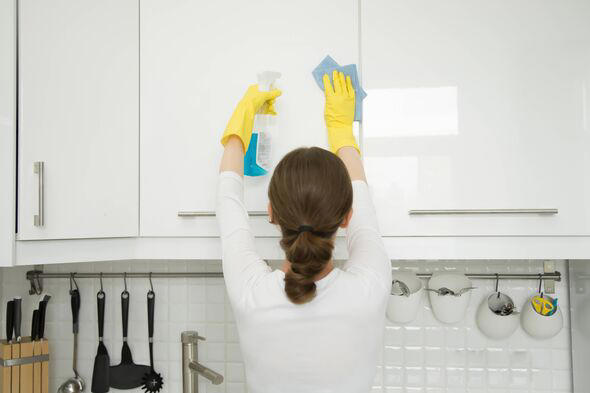 Greasy kitchen cabinets will look brand new and smell great with 2 ...