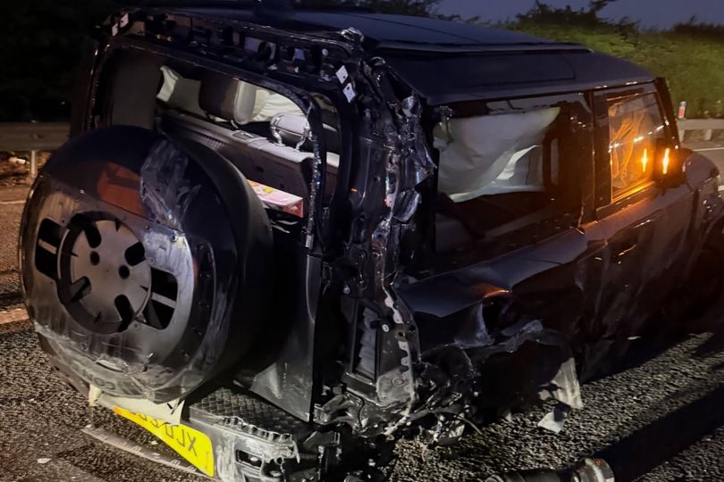 Huddersfield's DJ Q 'lucky to be alive' after M1 crash which saw his ...