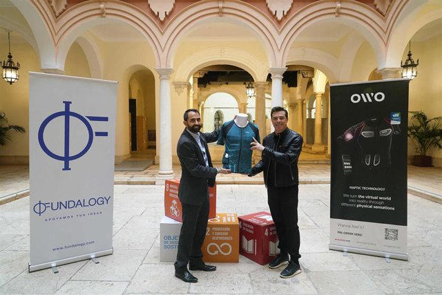 Unicaja.- Fundalogy apoya a la startup Owo y su sistema háptico para ...