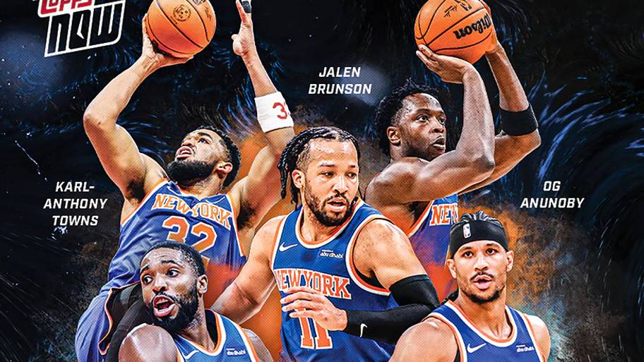 Knicks Eastern Conference finals victory celebrated with Topps NOW card