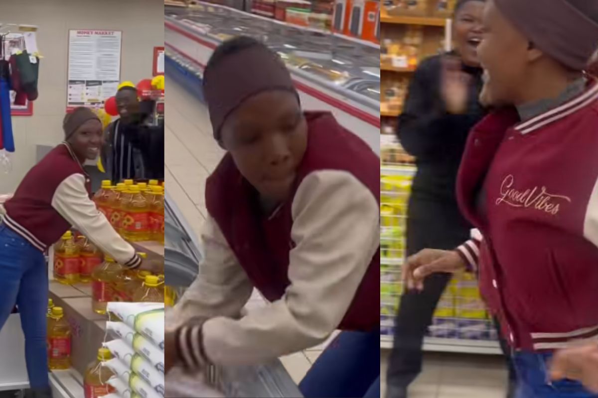 Woman’s trolley dash skills wow South Africans – watch