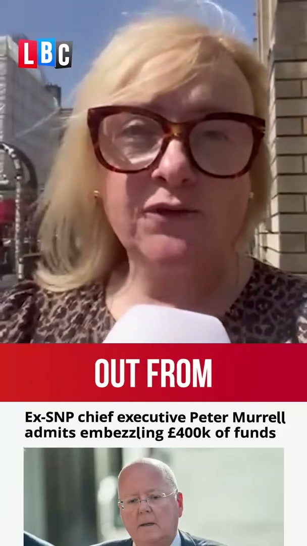 Peter Murrell admits embezzling party funds