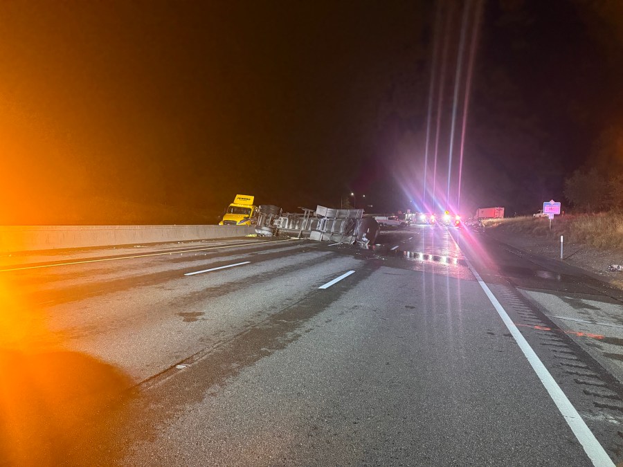 Pickup truck driver dies after hitting trailer from big rig crash in ...