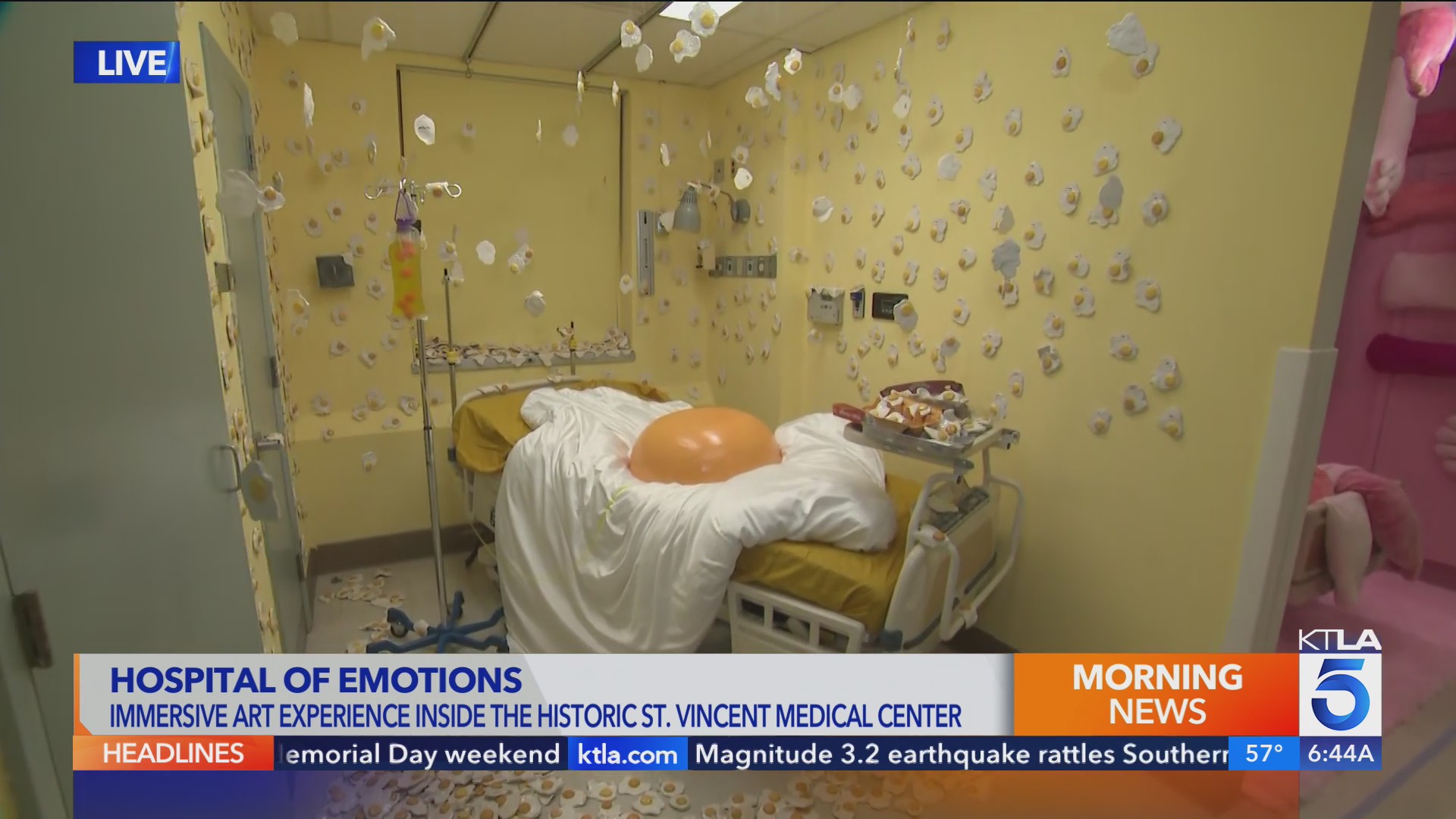 Inside the immersive 'Hospital of Emotions' experience