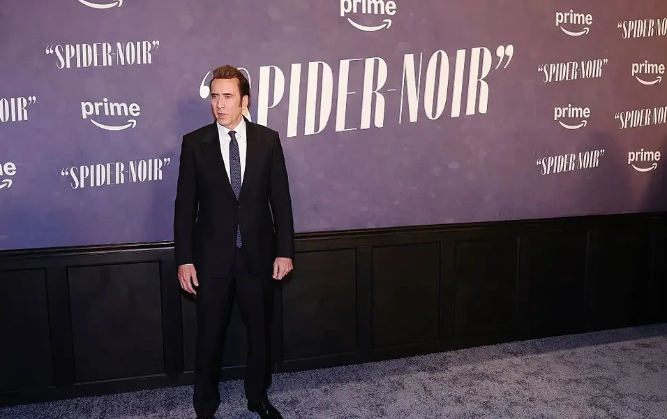 Nicolas Cage cites pop art roots in 'Spider-Noir' debut