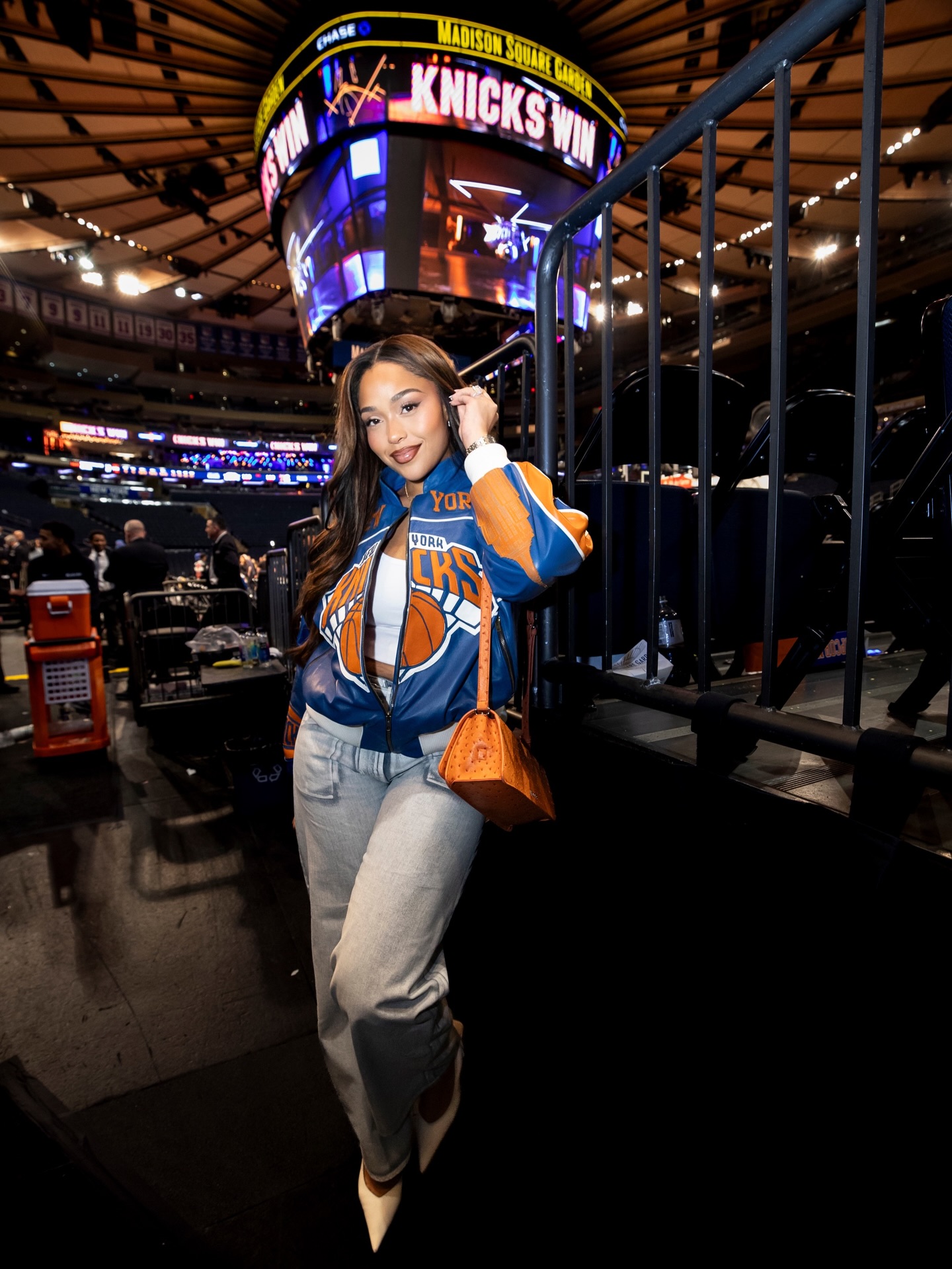 Jordyn Woods reveals the 'lucky' item she won't ditch during Knicks ...