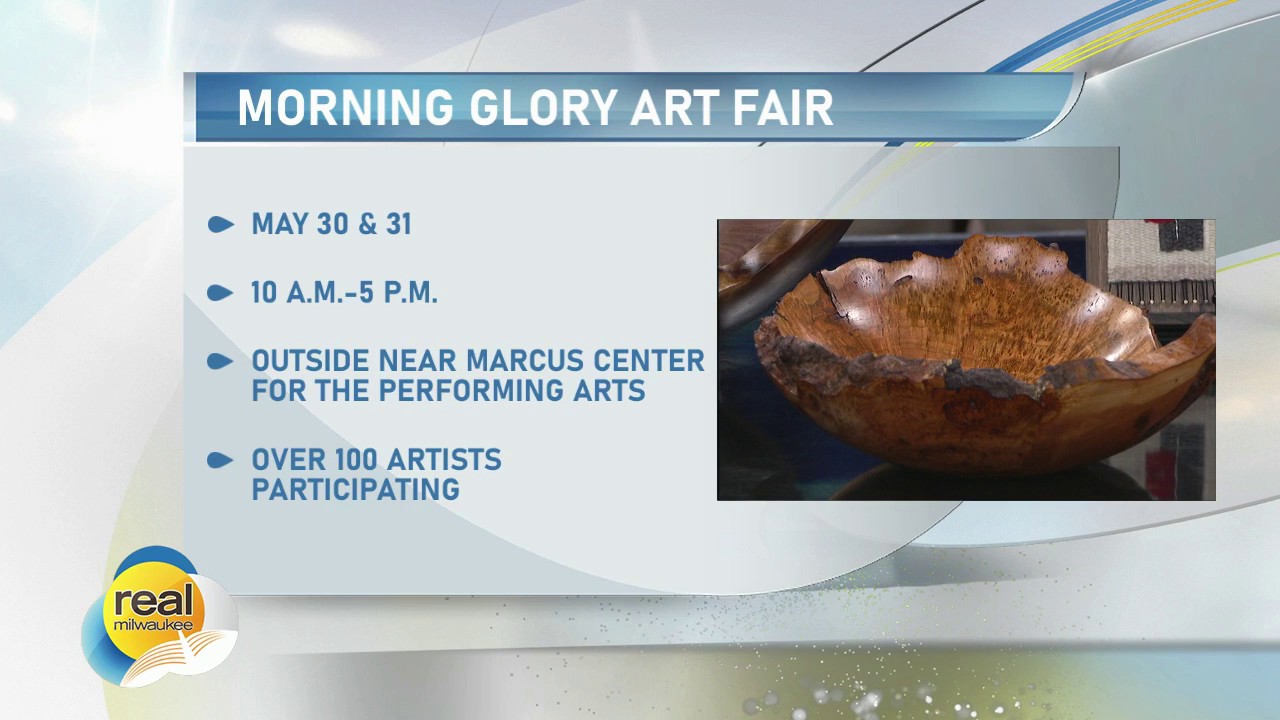 Morning Glory Art Fair happening this weekend in downtown Milwaukee