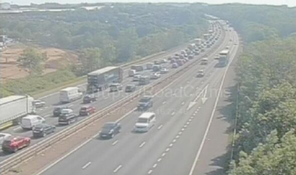 M56 traffic recap: 'Multi-vehicle crash' near Runcorn with huge 60 ...