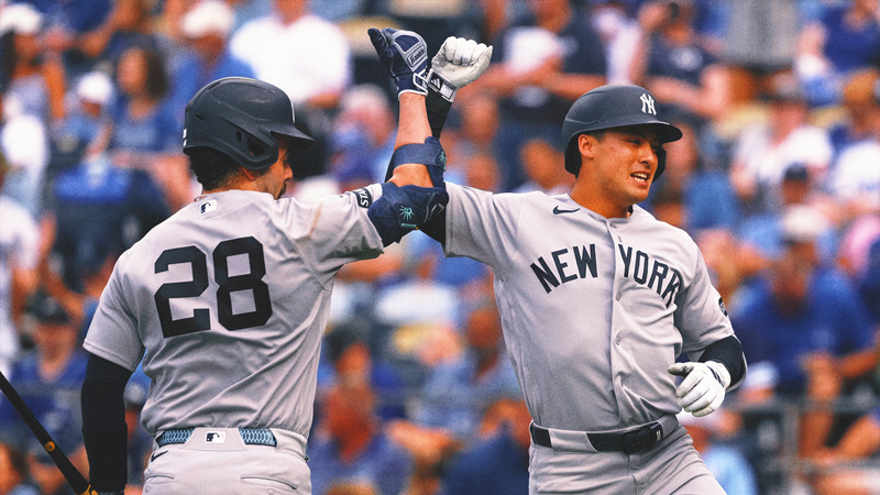Yankees log 24 hits against Royals: Historic franchise outing by the ...