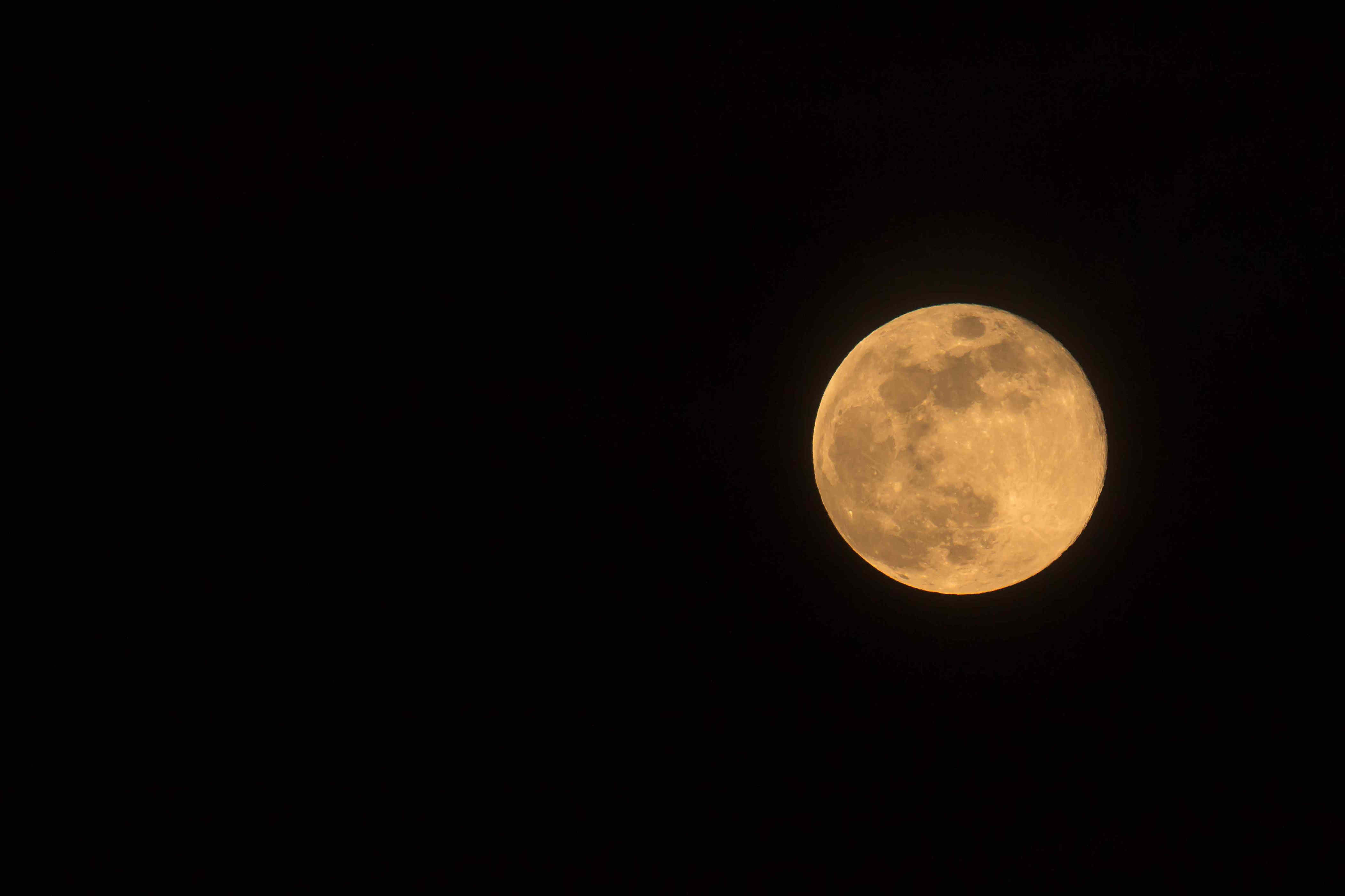 The first blue moon in two years will light up the sky this weekend ...