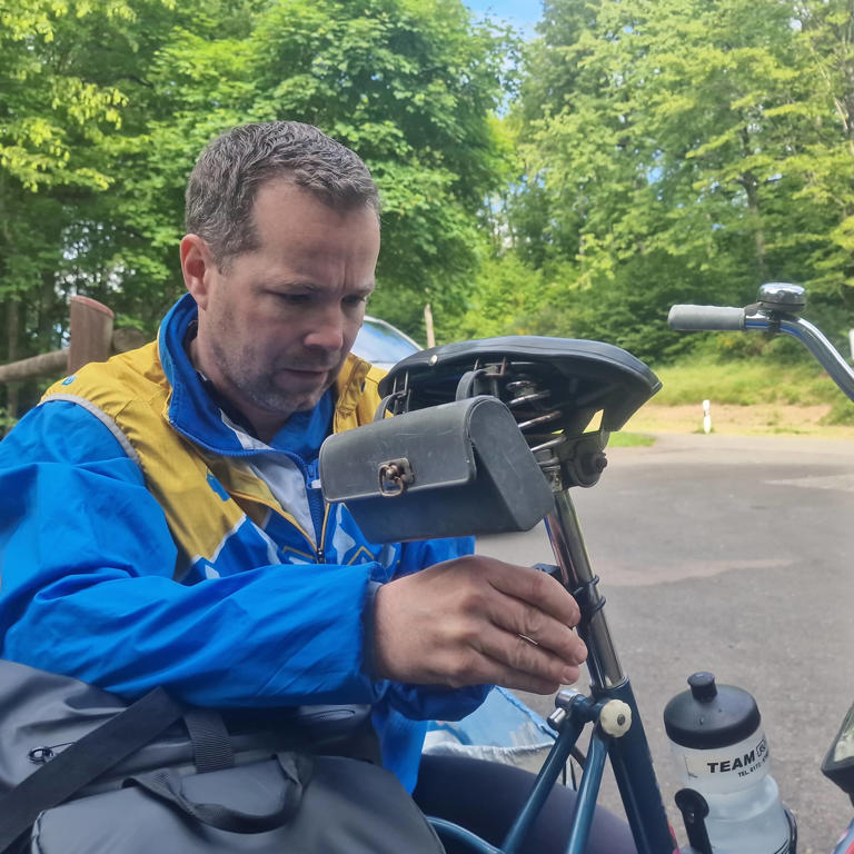 10 Tage, 1547 Kilometer durch Deutschland: Dirk Leonhardt aus Hanau ...