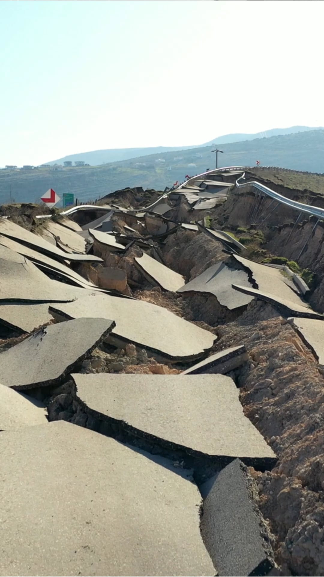Above the ruins: Earthquake devastation seen by drone
