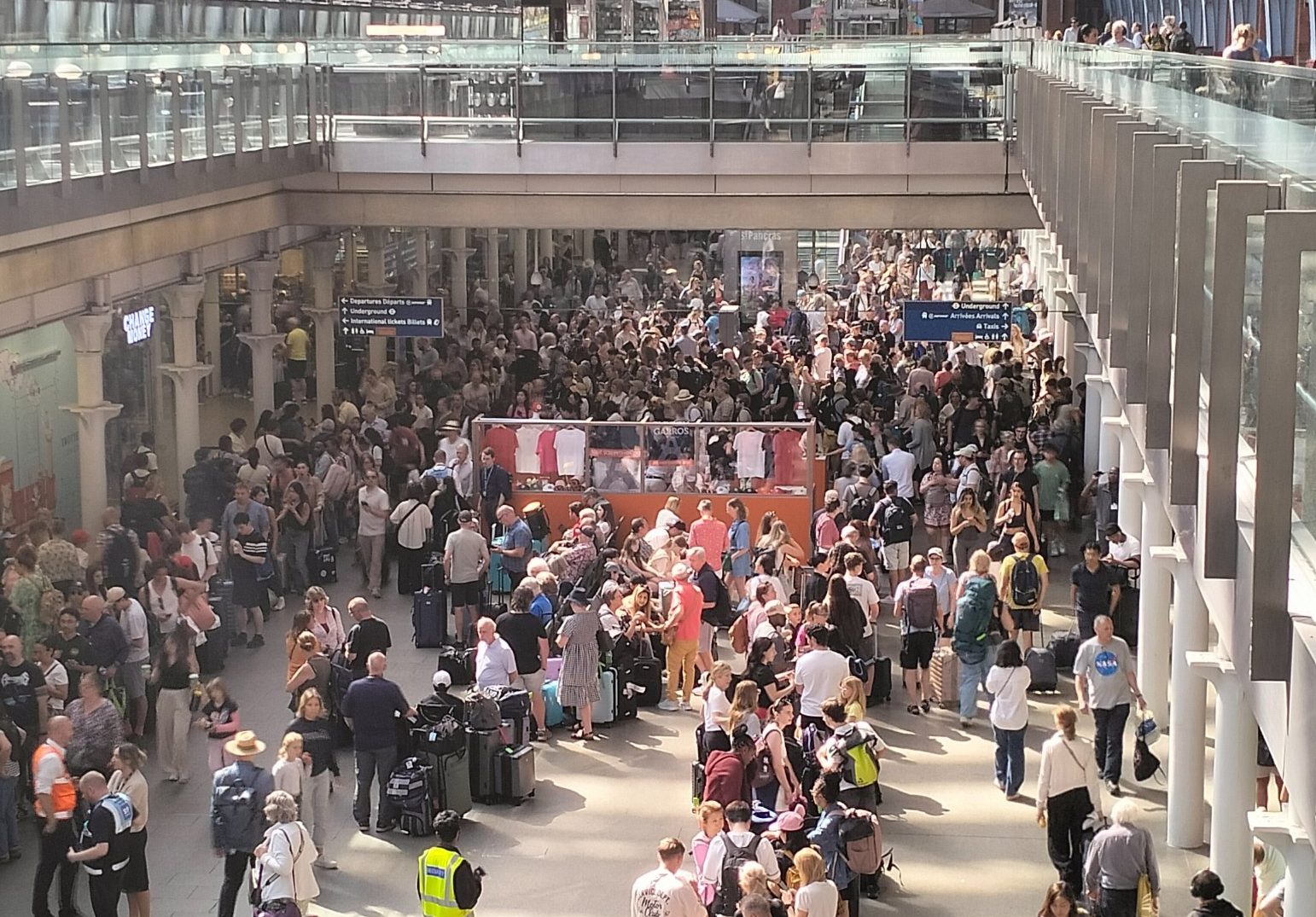Passengers stuck for hours in heatwave after two trains 'break down ...