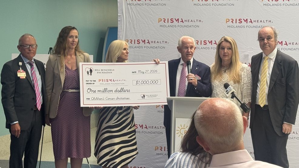 Bill McDaniels Foundation gifts $1M for Prisma Health children’s cancer ...