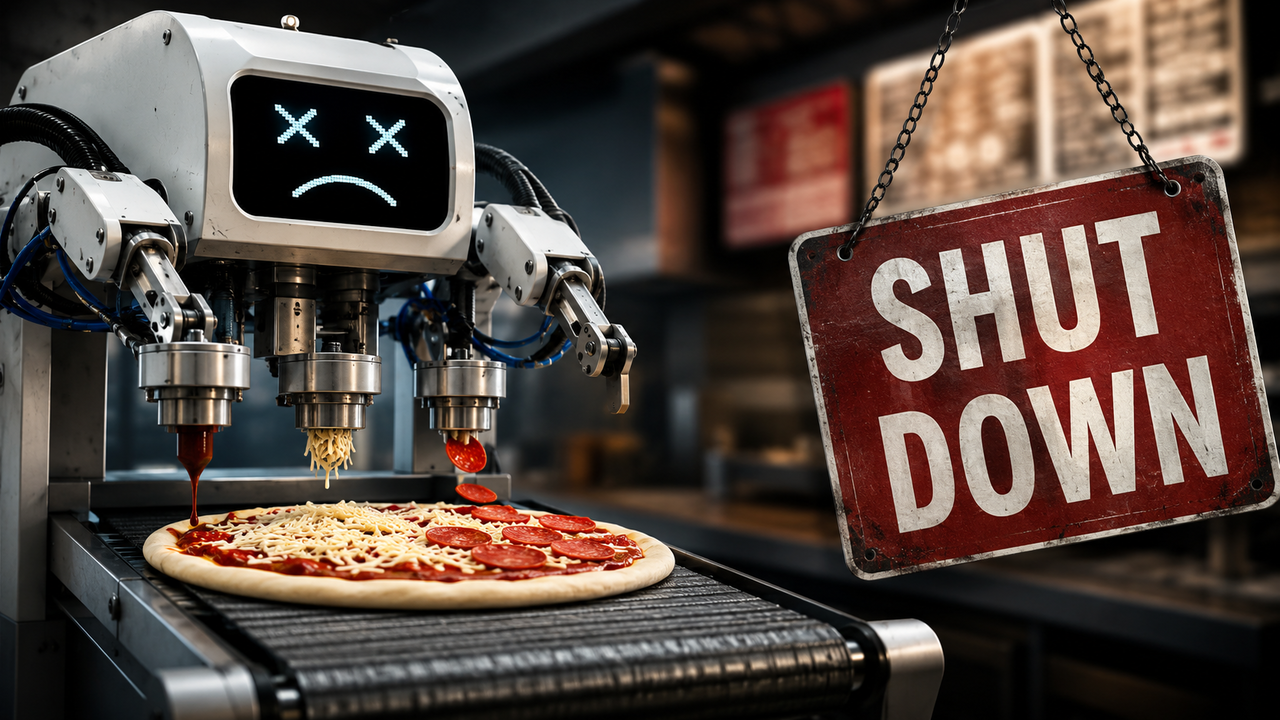 AI and robots are smart, but here's why they still can't run pizza kitchens