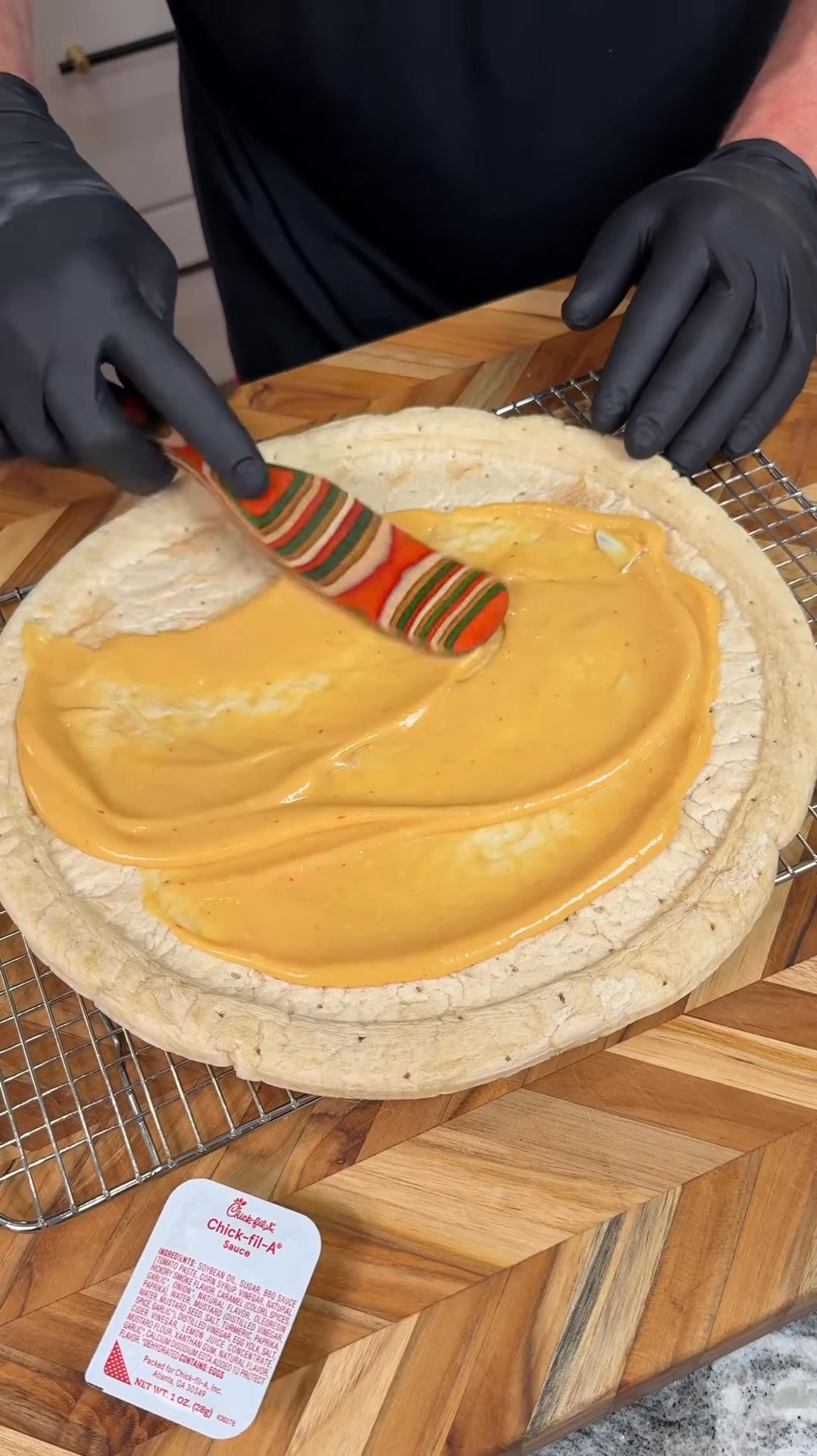 Chick-fil-A pizza hack