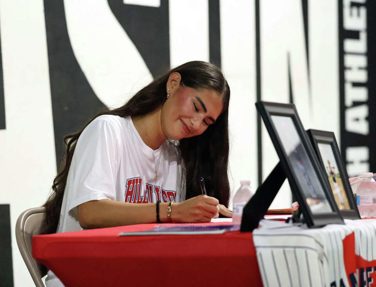 United’s Tatiana Mejia signs with Hill College softball