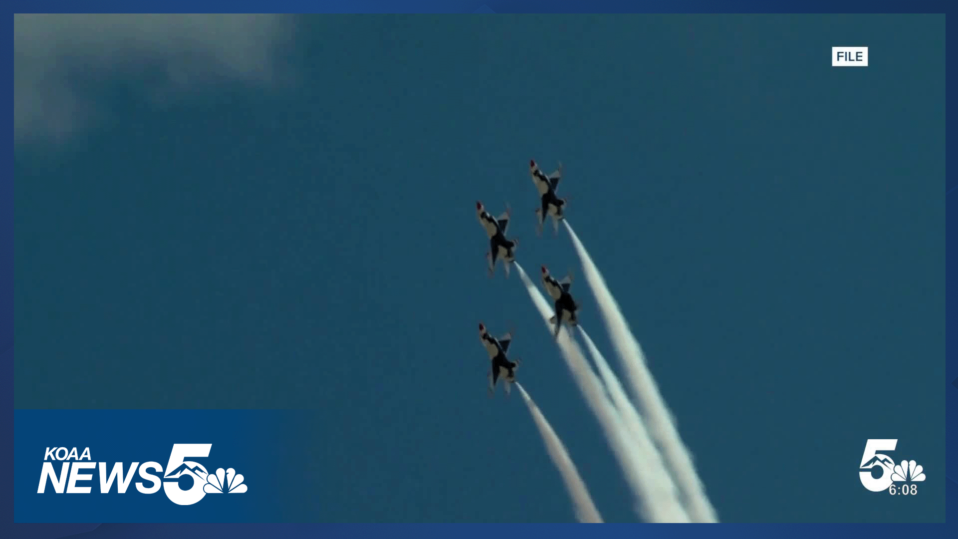 Where to get the best view of the Thunderbirds flyover