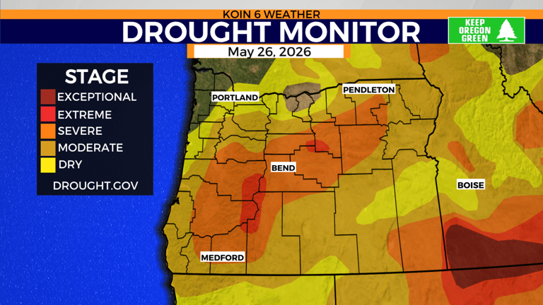 Warm to the west, stormy out east Wednesday in the PNW