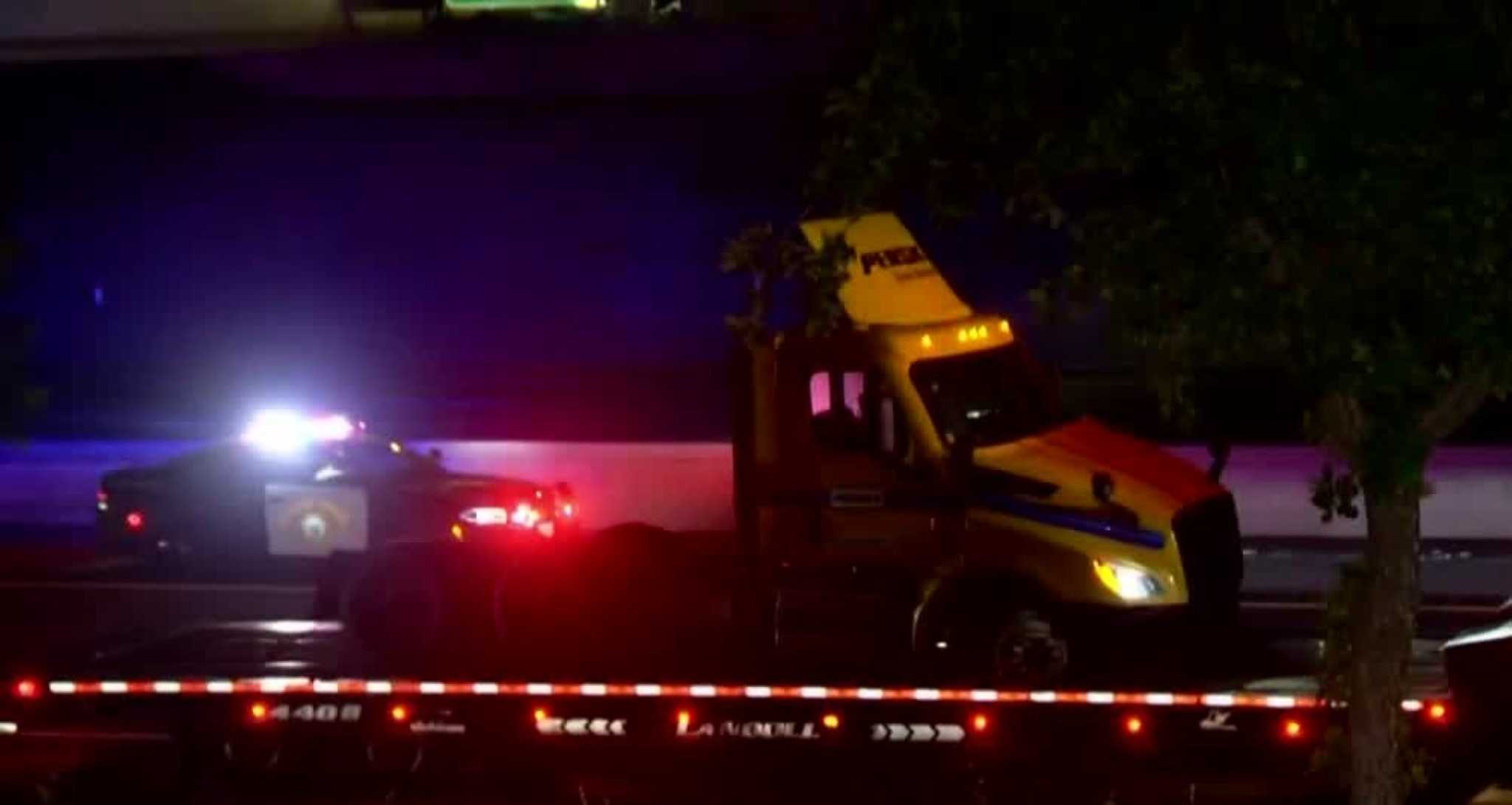 Search on for big rig driver after I-80 hit-and-run crash that killed ...
