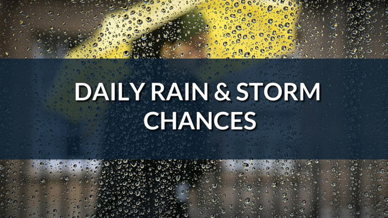 Humid and rainy pattern continues