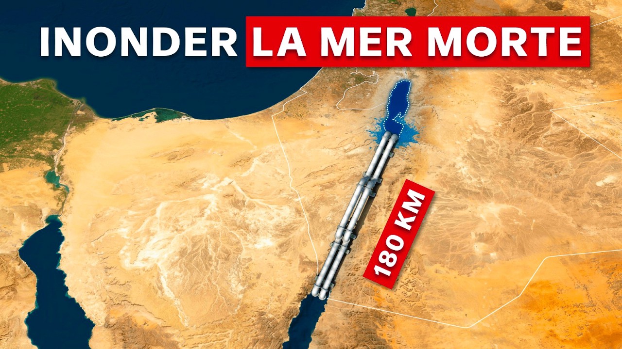 Pourquoi Israël veut inonder la mer Morte