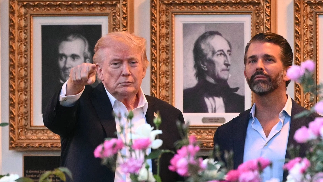 Barron and parents' absence from Don Jr.’s wedding fuels speculation