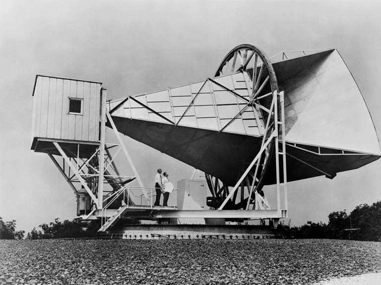 In 1964, two astronomers cleaned pigeon mess from an antenna and found ...