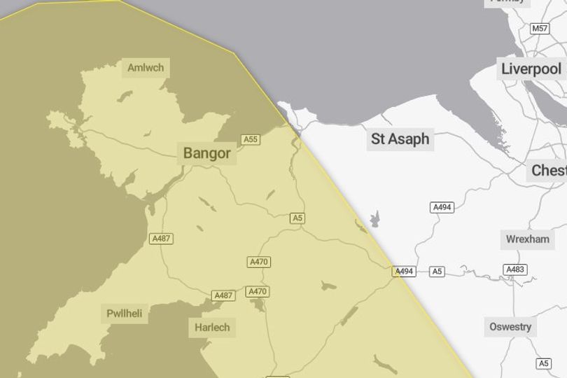 Thunderstorm alert issued for North Wales