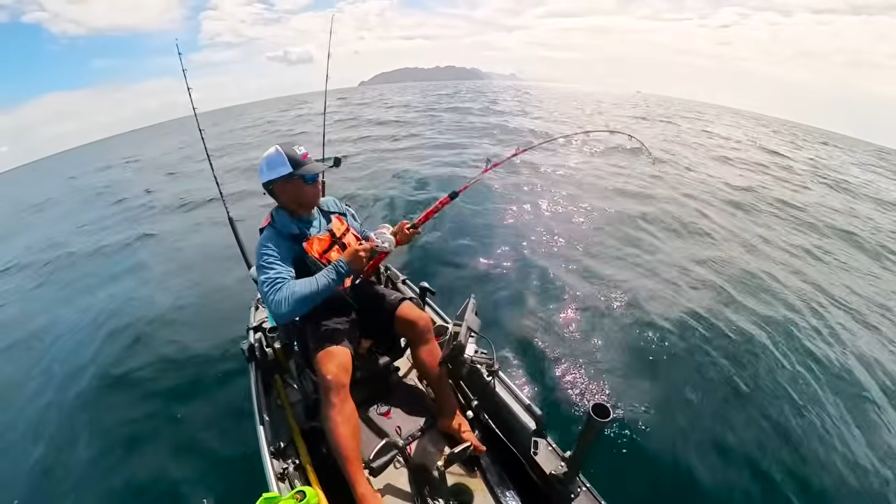 He tried to escape the sharks, but they kept coming back