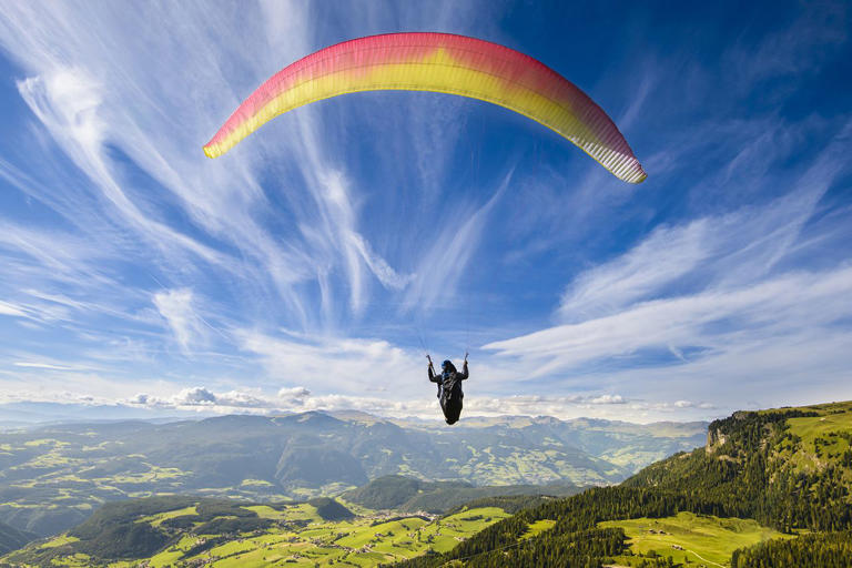 44-year-old paraglider sent spiraling mid-air when plane crashes into ...