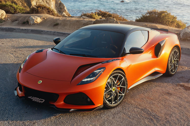 New Lotus Emira 420 Sport sheds weight, boosts agility for £106k