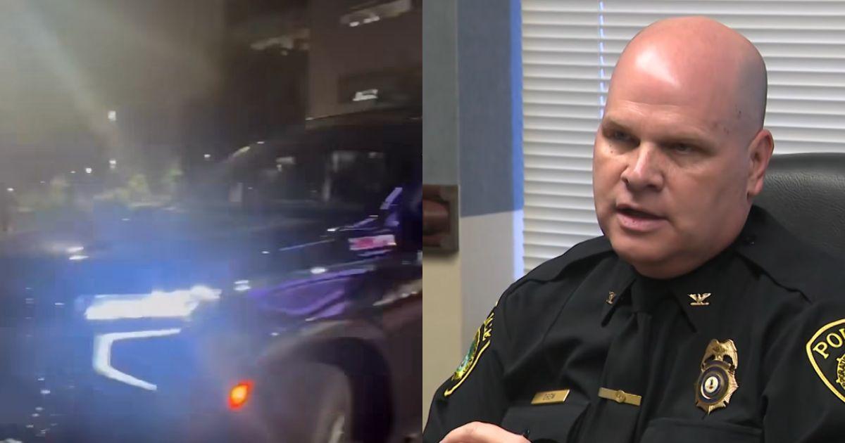 Video shows Virginia officer pointing gun at students after prom, chief ...