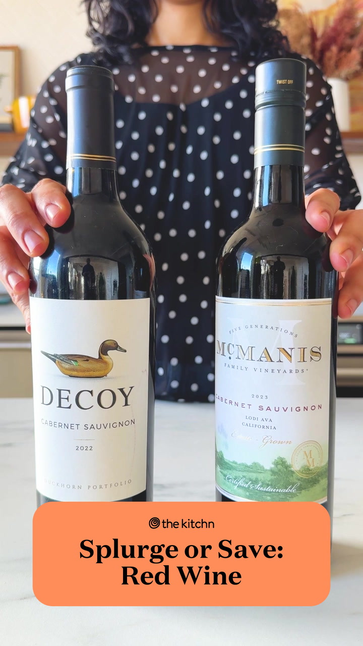 Splurge or save: Red wine