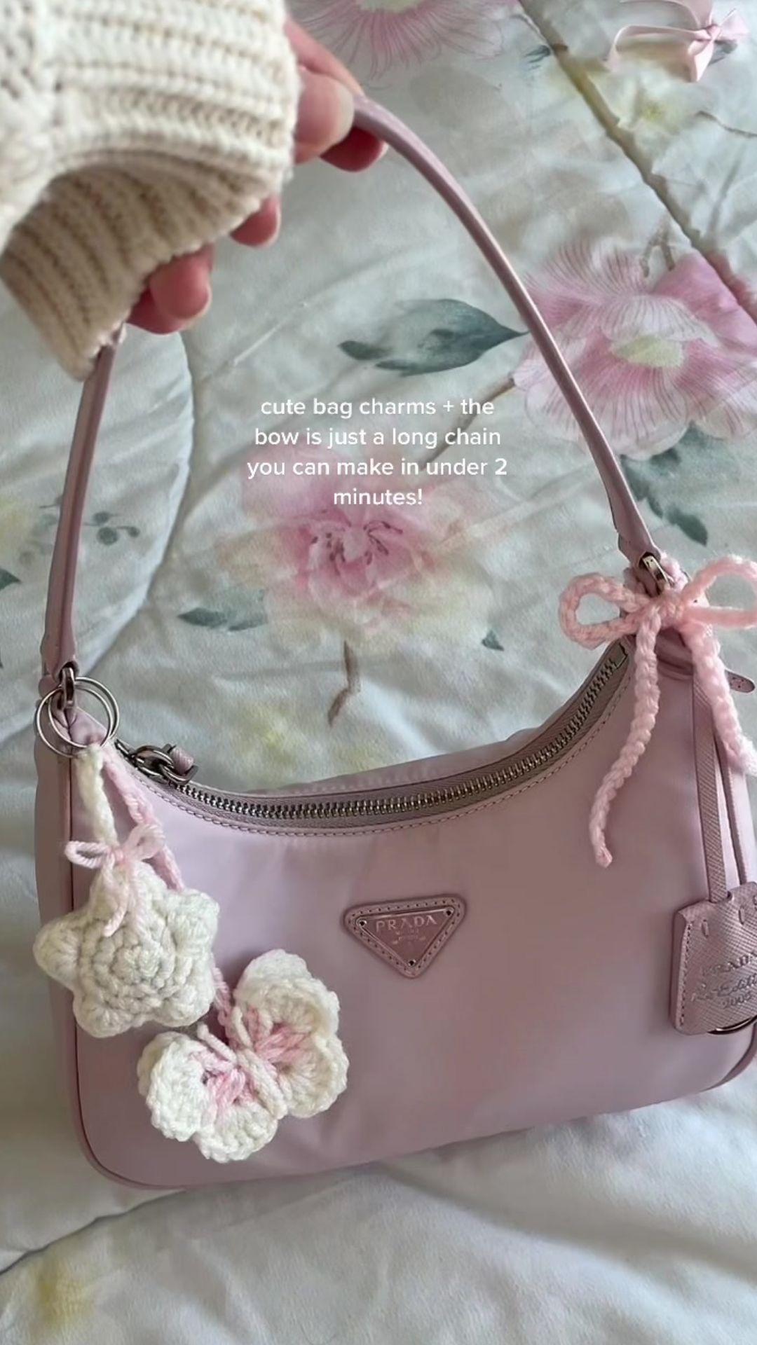 Crochet bag charms: The perfect accessory for your bag