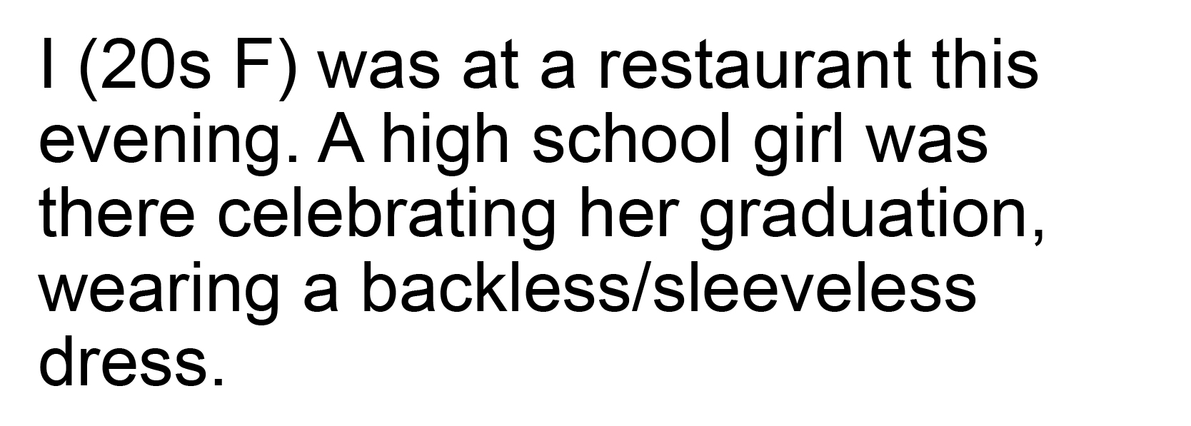Woman steps in during public argument despite friends saying to stay out