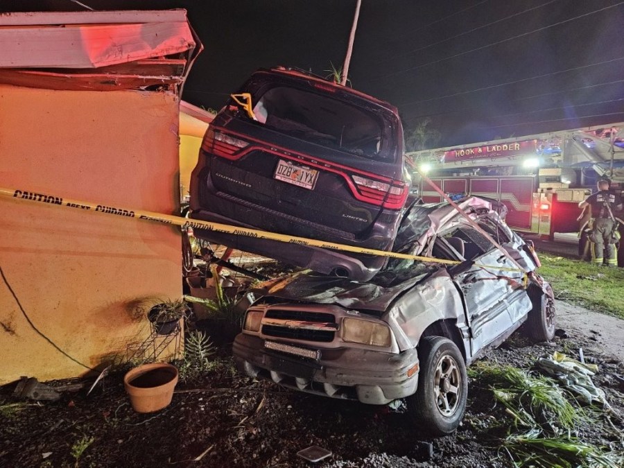 15-year-old driver speeding in Clearwater crashes into home, car: FHP