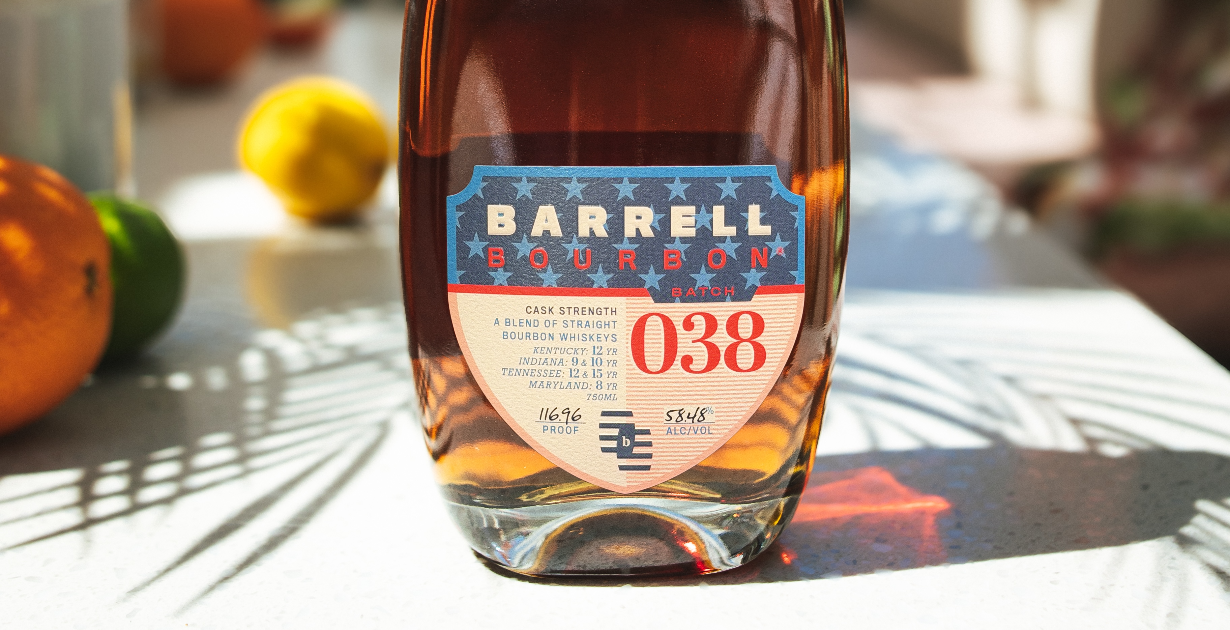 Barrell Bourbon batch 038 celebrates America's anniversary