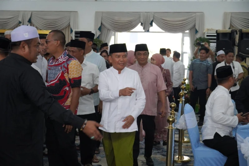 Open house Iduladha, Agustiar Sabran pererat silaturahmi dengan masyarakat