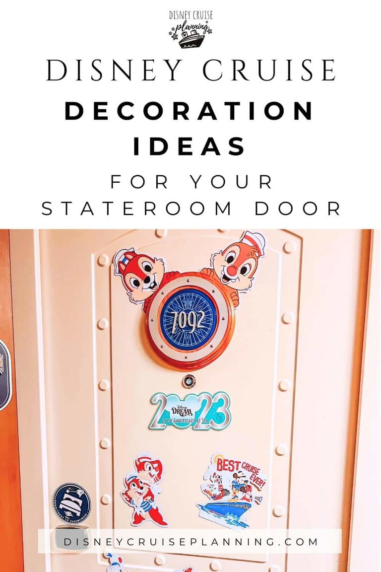Ideas for Disney cruise door decorations