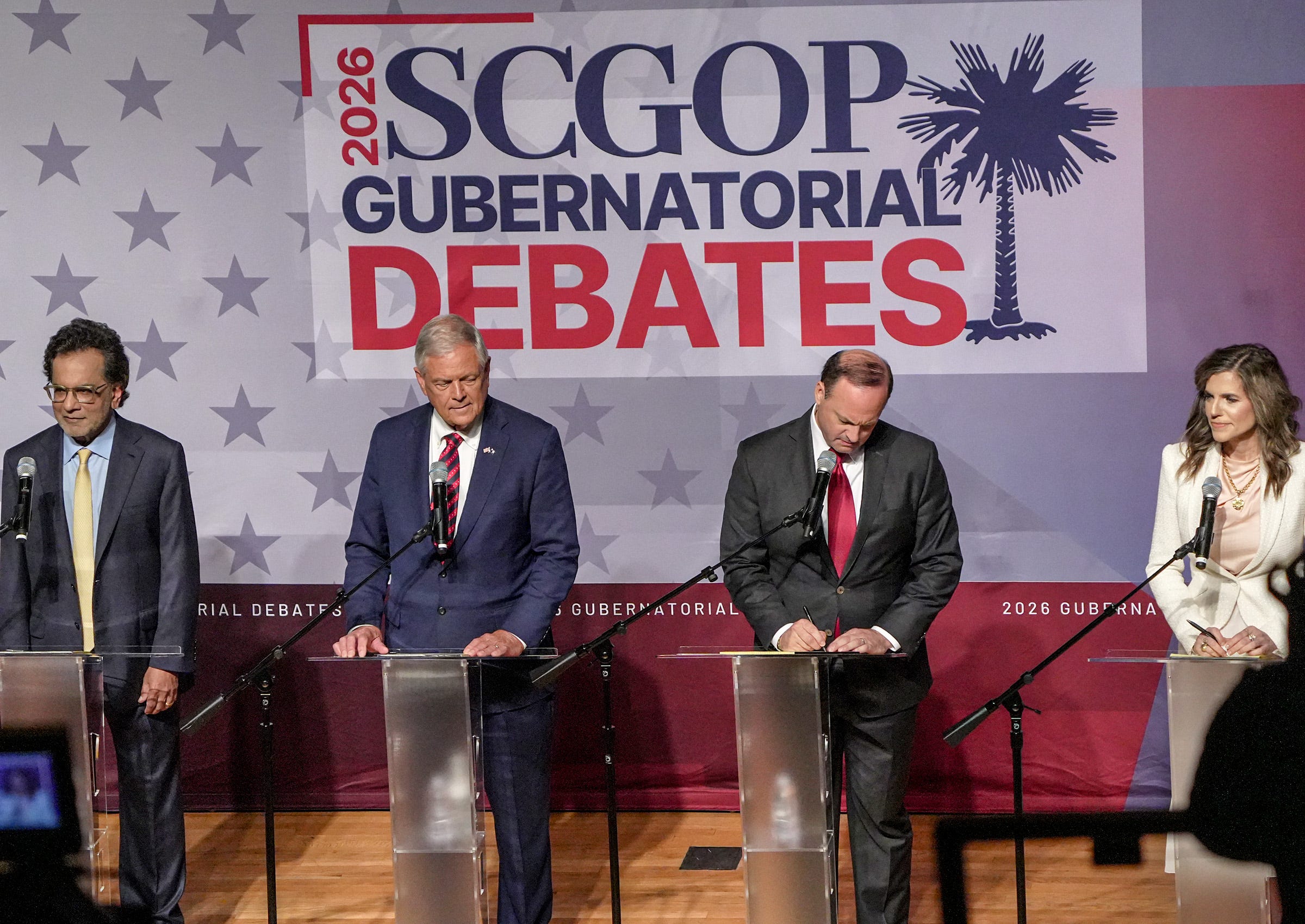 SC GOP governor candidates clash, agree on policy at Wofford debate