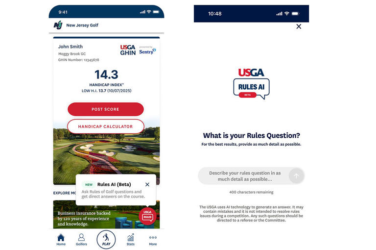 New USGA tool uses AI to settle your golf rules debates